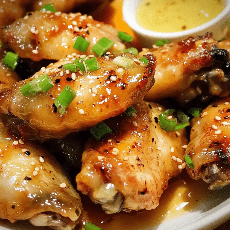 Hot Honey Chicken Wings