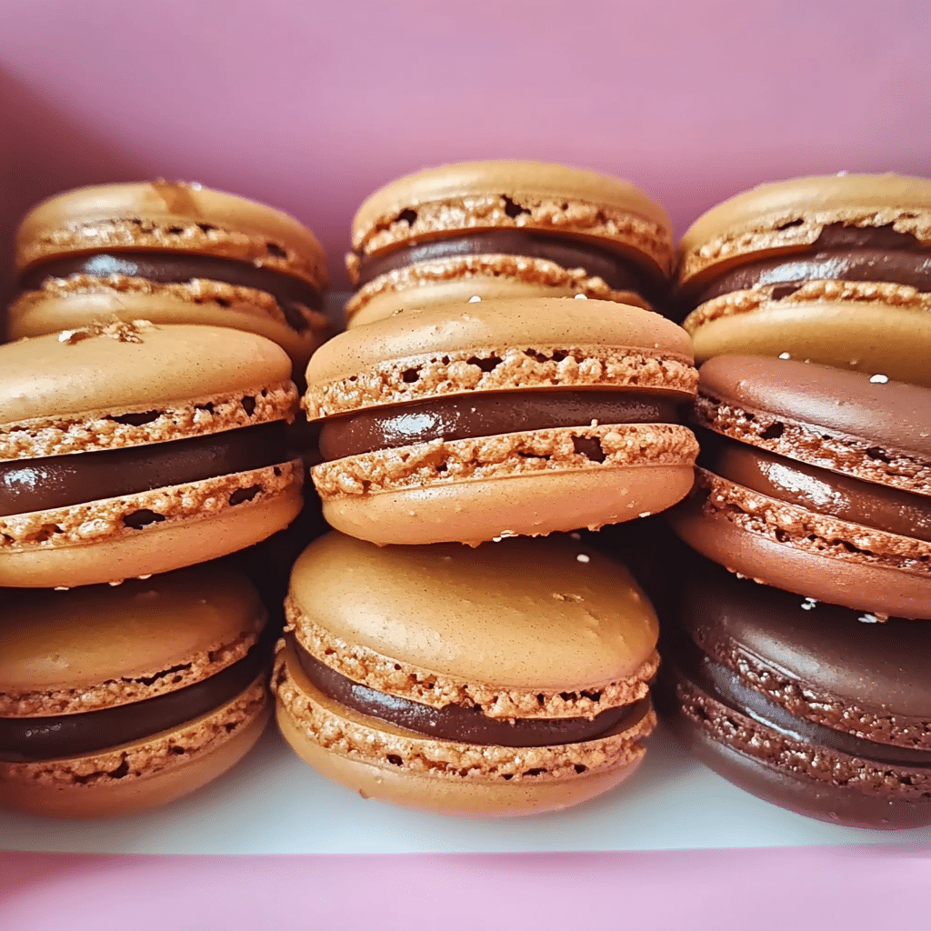 Chocolate Macarons