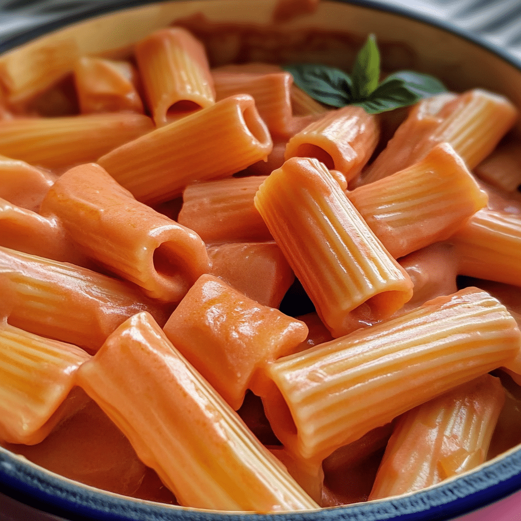 Rigatoni in Pink Sauce
