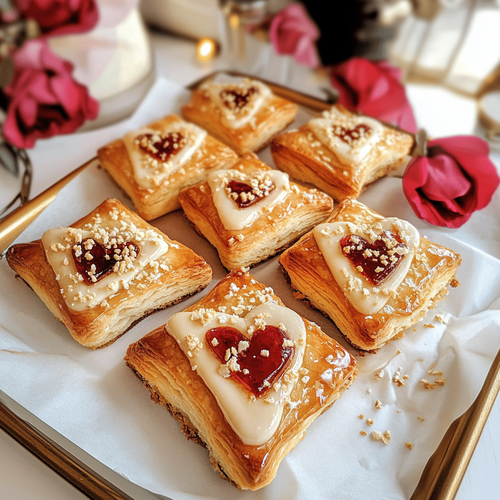 Vegan Love Letter Pastries